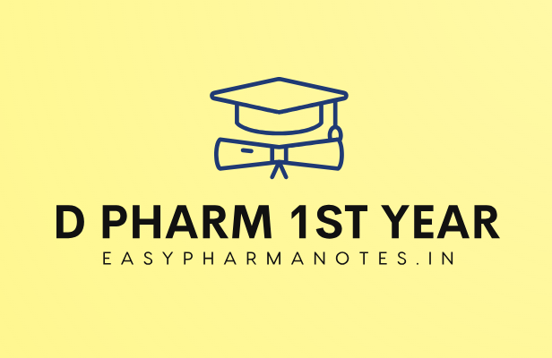 D Pharm Notes